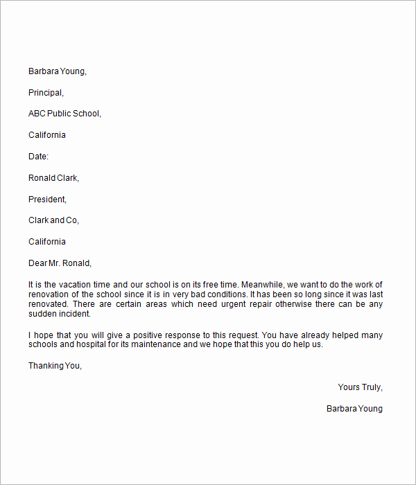 30 Sample Letters Asking For Donations