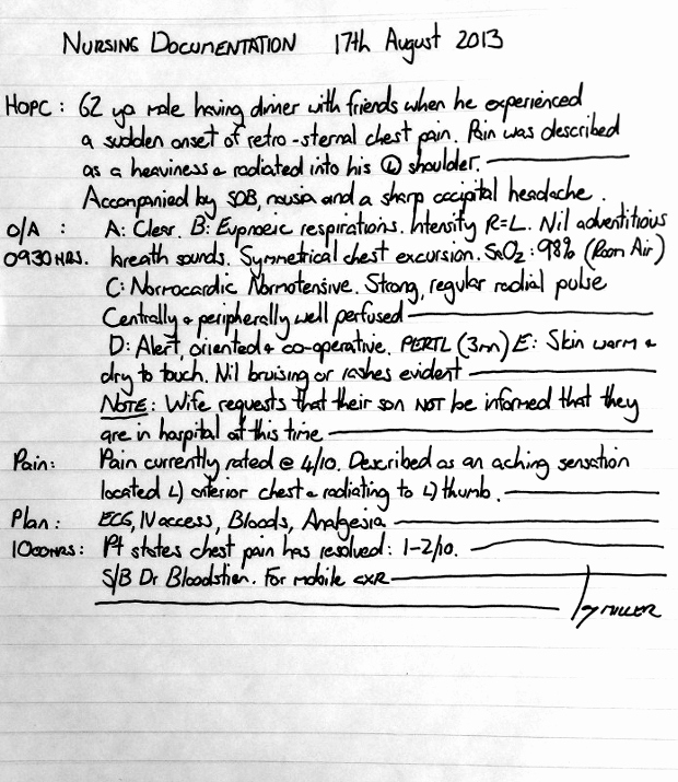 30 Nursing Progress Notes Examples